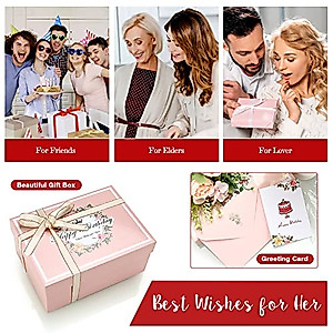 Birthday Gifts for Women, Personalized Relaxing Spa Gift Box Basket for Sister Girlfriend Wife Best Friend Grandma Mom Daughter, Gifts for Women Birthday Unique Happy Birthday Presents for Her