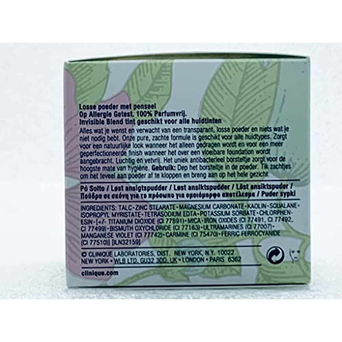 Clinique Blended Face Powder and Brush 10 Transparency Bronze