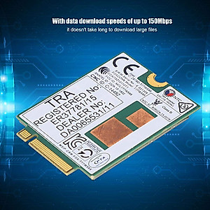 M.2 PCIe Card Laptop Network Adapter T77W595 4G Modem Module LT4120 796928-001 for HP Probook/EliteBook 820 840 850 G2 G3, 150 Mbps