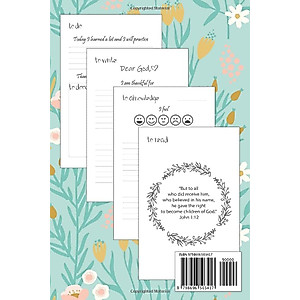 Prayer Journal for Girls: A Faith-Building Guided Journal with Writing and Drawing Prompts and Bible Verses (Gratitude and God's Word)