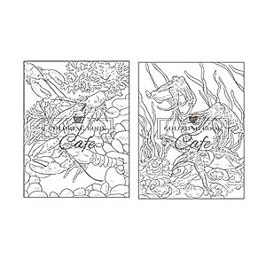 100 Wildlife Scenes: An Adult Coloring Book Featuring 100 Most Beautiful Wildlife Scenes with Animals, Birds and Flowers from Oceans, Jungles, Forests and Savannas