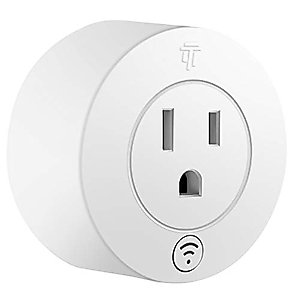 TOPGREENER TGWF115PRM Wi-Fi Plug with Energy Monitoring, Smart Outlet, Control Lights and Appliances from Anywhere, No Hub Required, White, Works with Amazon Alexa and Google Assistant - Amazon Vine