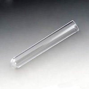 Globe Scientific 110410LB Polystyrene Test Tube, Light Blue, 5mL Capacity, 12mm Diameter, 75mm Height, Pack of 1000
