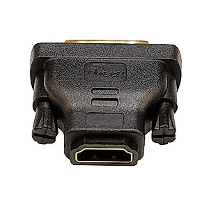 DTech DVI Male to HDMI Female Adapter Bi-Directional DVI-D Port Converter
