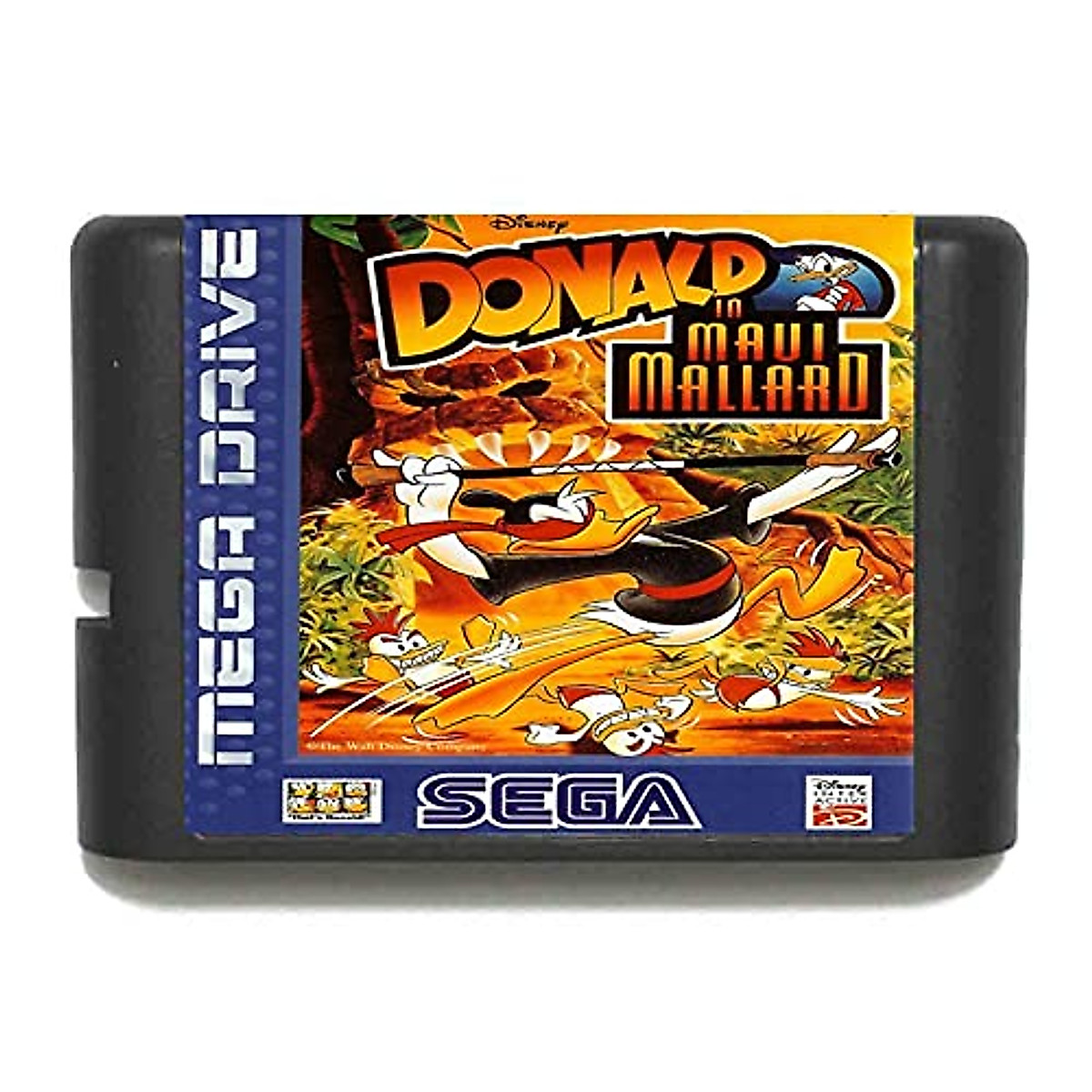 Spire Donald in Maui Mallard 16 bit SEGA MD Game Card For Sega Mega Drive For Genesis