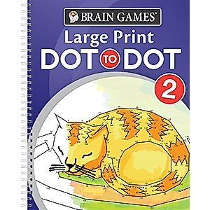 Brain Games - Large Print Dot-To-Dot 2