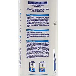 Silicon Mix Proteina De Perla & Shampoo 16 Oz Hair Treatment and Shampoo 16oz
