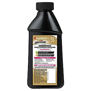 Spectracide Immunox Multi-Purpose Fungicide Spray Concentrate for Gardens, 16-oz, Fl. Oz, Pack of 6 (Total 96 Fl. Oz), Transparent
