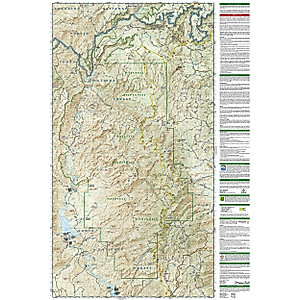Mazatzal and Pine Mountain Wilderness Areas Map [Coconino, Prescott, and Tonto National Forests] (National Geographic Trails Illustrated Map, 850)