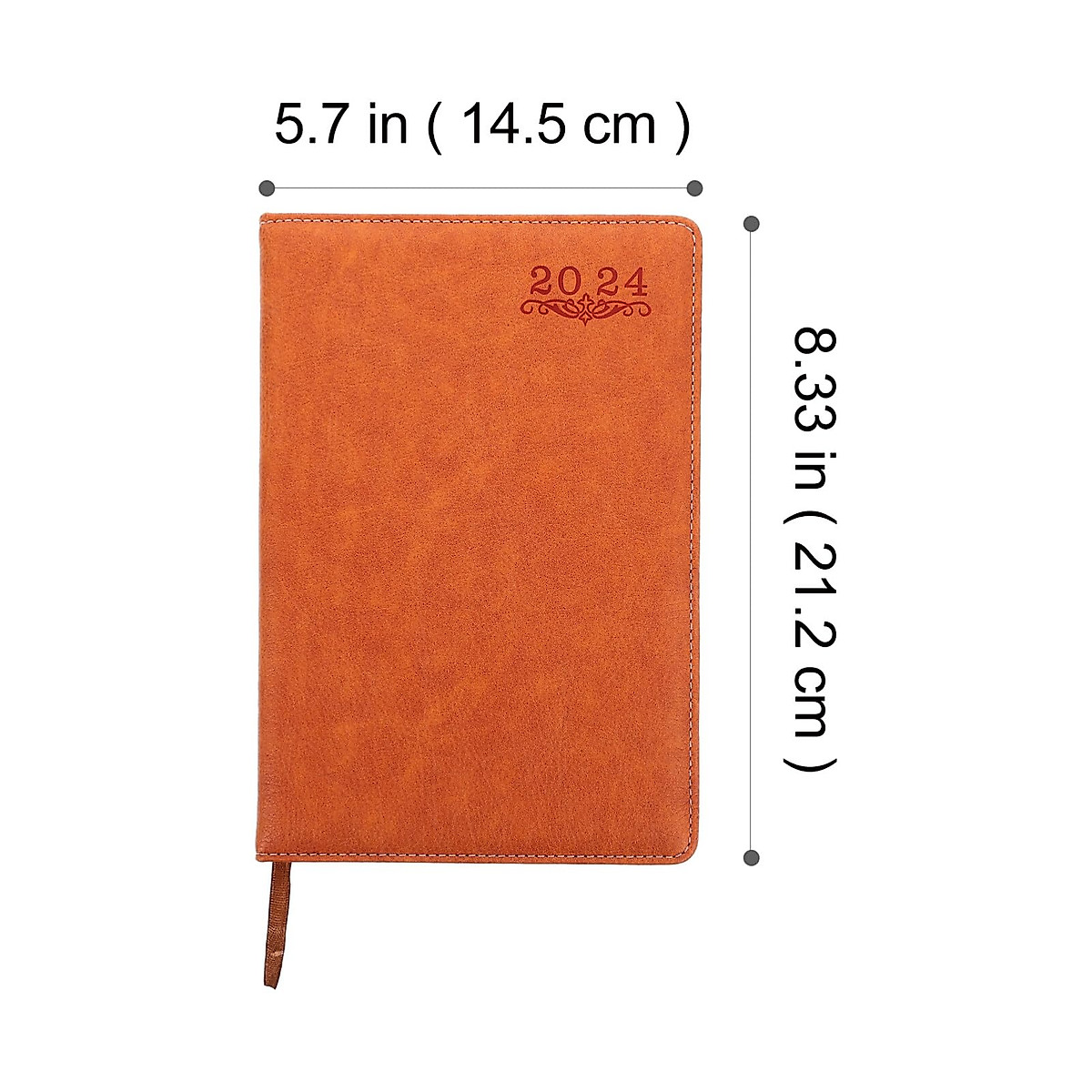 Cabilock 2024 Agenda Book Schedule Notebooks Planner for Men Multi-function Notepad Notebook for Planning Yearly Planner Notebook Schedule Notepad Calendar Book Office Multifunction