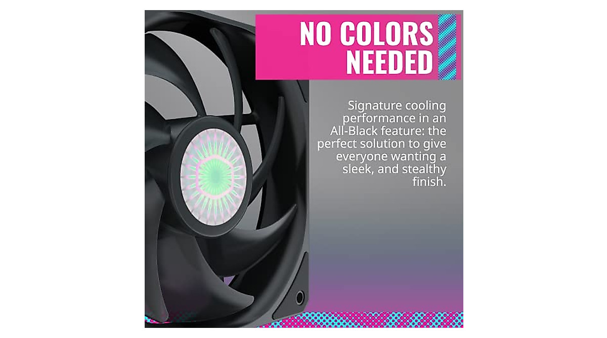 Cooler Master SickleFlow 120 V2 Fan - High Performance 120mm