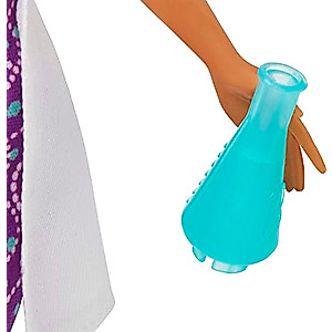 Barbie Science Lab Playset with 2 Dolls, Lab Bench and 10+ Accessories [Amazon Exclusive]