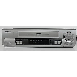 Admiral JSJ20453 VCR 4 Head Video Cassette Recorder Player