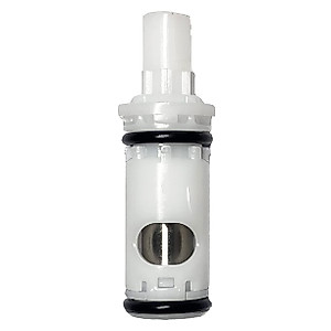 Jadiver GM 1224 1224B Cartridge Replacement Compatible with 2 Handle Faucets and Tub Showers, Durable Brass and Plastic -2 Pack