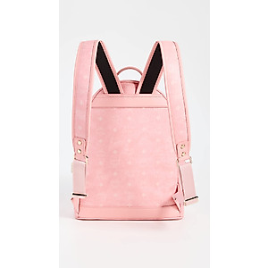 MCM Women's Stark Backpack 37, Blossom Pink Visetos, One Size