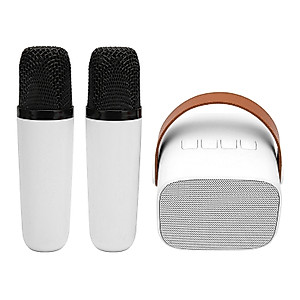 Portable Karaoke Machine, Reverb Sound Function Voice Changing Effects Portable Speaker Multifunction for Party for KTV (#1)