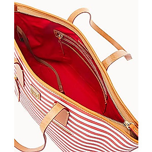 Dooney & Bourke Sullivan Coated Cotton Tote (Red)