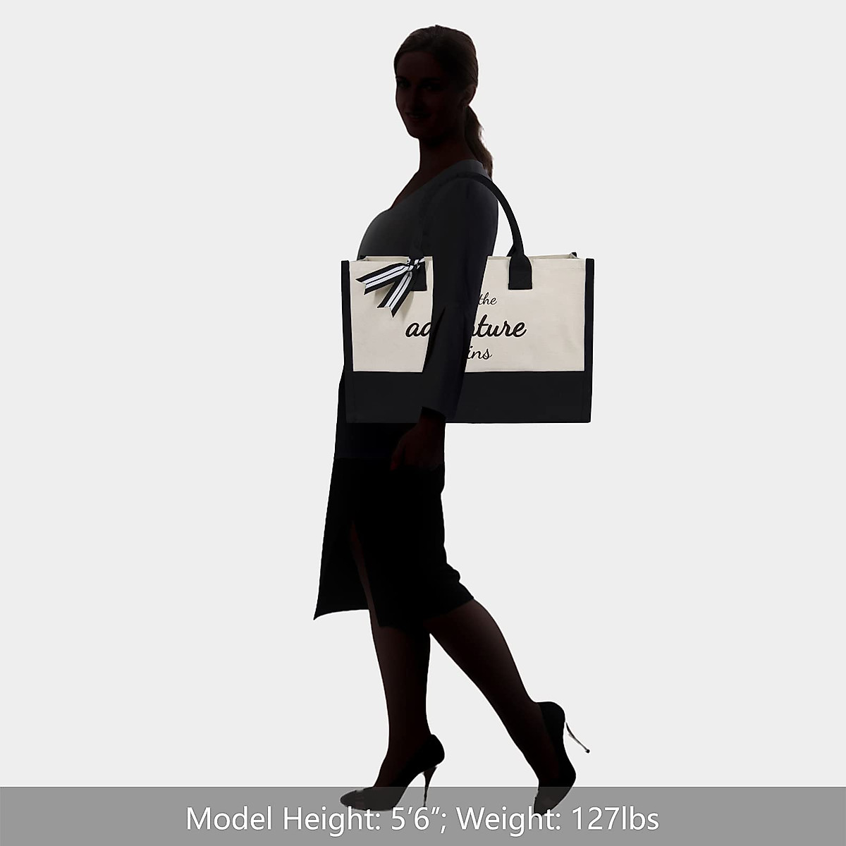 TOPDesign Future Mrs Bride Canvas Tote Bag, Bride Gifts Bridal Shower, Bachelorette Party, Engagement Wedding Gifts, Miss to Mrs, Bride to Be Gifts