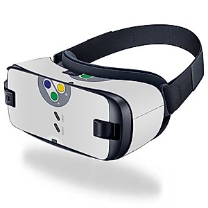 MightySkins Skin Compatible with Samsung Gear VR (2016) wrap Cover Sticker Skins Retro Gamer 1