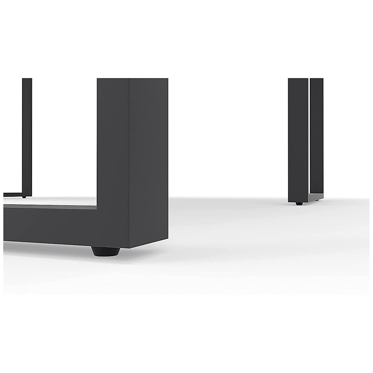 HON Basyx L-Shape Corner Computer Desk, Gray