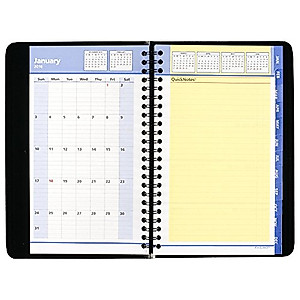 AT-A-GLANCE Weekly / Monthly Appointment Book 2016, Quick Notes, 12 Months, 4.88 x 8 Inch Page Size (760205)