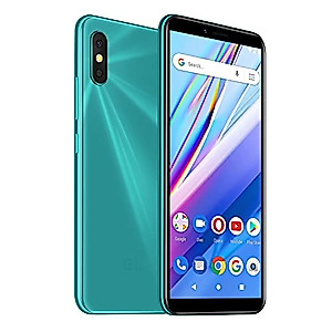 Xgody EL 6C Cell Phones Unlocked Smartphones, 2022 Android Phone, 4G Smartphones with Free Dual SIM Quad Core, 5.5 inch IPS Full-Screen Dual SIM Slot, Face Recognition (Green)