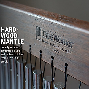 TreeWorks Chimes Classic Medium Single Row Bar Chimes Percussion Instrument — MADE in U.S.A. (TRE23)