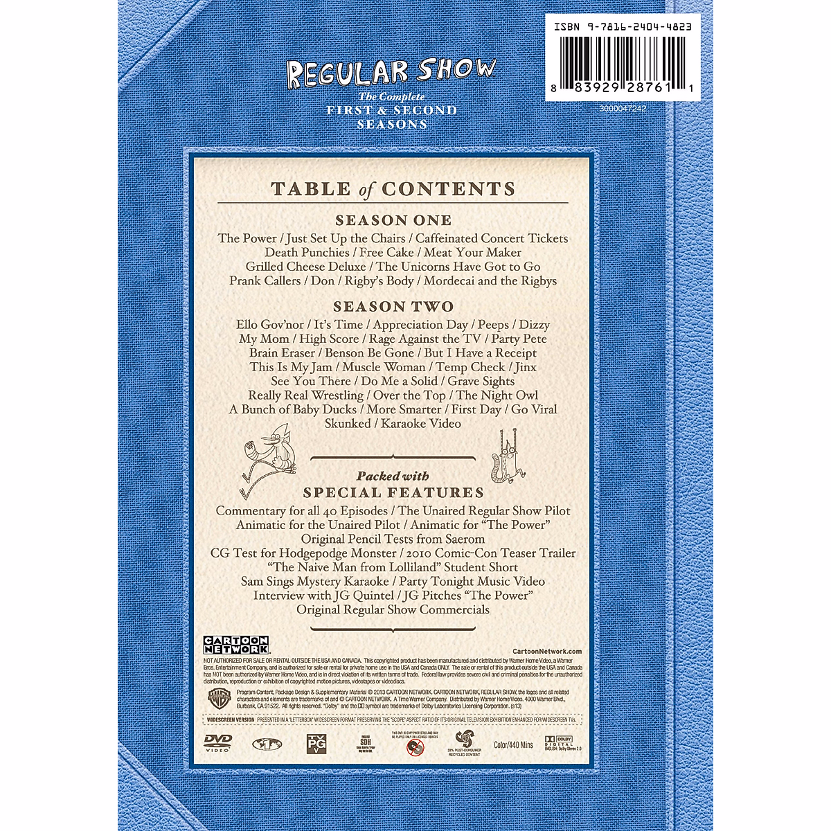 Regular Show: The Complete First & Second Seasons