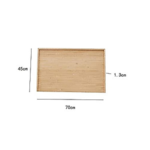 GULRUH Wood Cutting Boards for Kitchen, Bamboo Cutting Board for Kitchen, with Juice Grooves, Heavy Duty Chopping Board,BPA Free-70 * 45 * 1.3cm