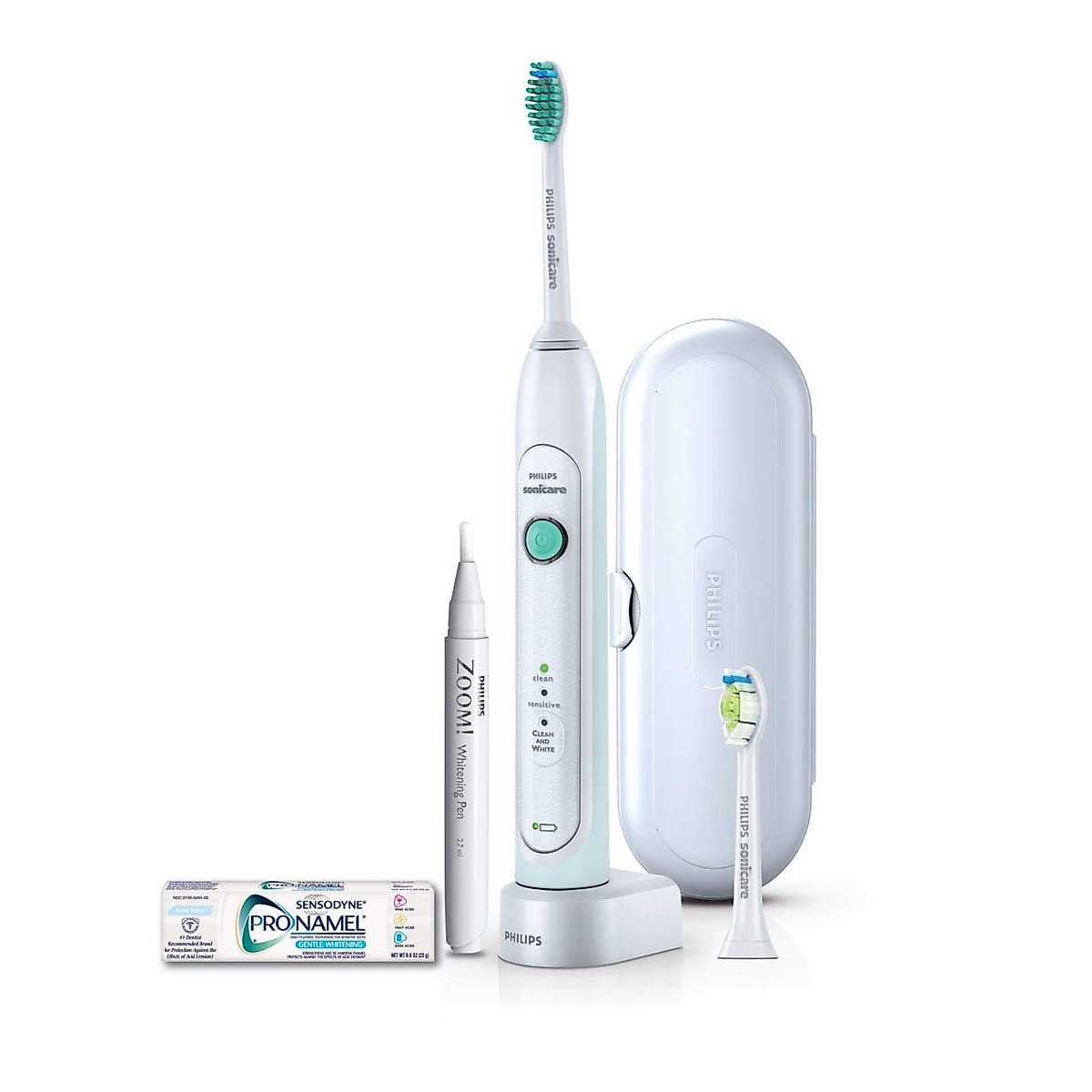 Philips Sonicare HealthyWhite Electric Rechargeable Toothbrush Special Pack, Hx6731/34