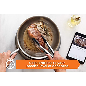 Hestan - SmartChef Series - Stainless Steel Frying Pan, Temperature Control Induction Cookware, Skillet (11")