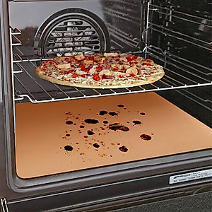 Innov8 Home Oven Liners for Bottom of Oven, Set of 2 Oven Mats for Electric & Gas Oven, Non-Stick BPA Free Oven Floor Protector Liner, Heavy Duty Reusable Oven Liner for Clean Up & Reduce Spill