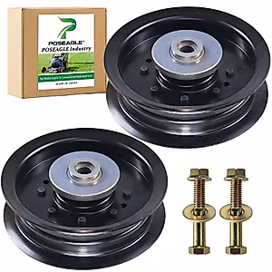 POSEAGLE 2 Pack 532196104 Idler Pulley Replaces Husqvarna 532196104 Husqvarna Idler Pulley 532196104 Pulley, Husqvarna 532197380 Husqvarna Idler Pulley, Craftsman 197380 Idler Pulley Craftsman 196104
