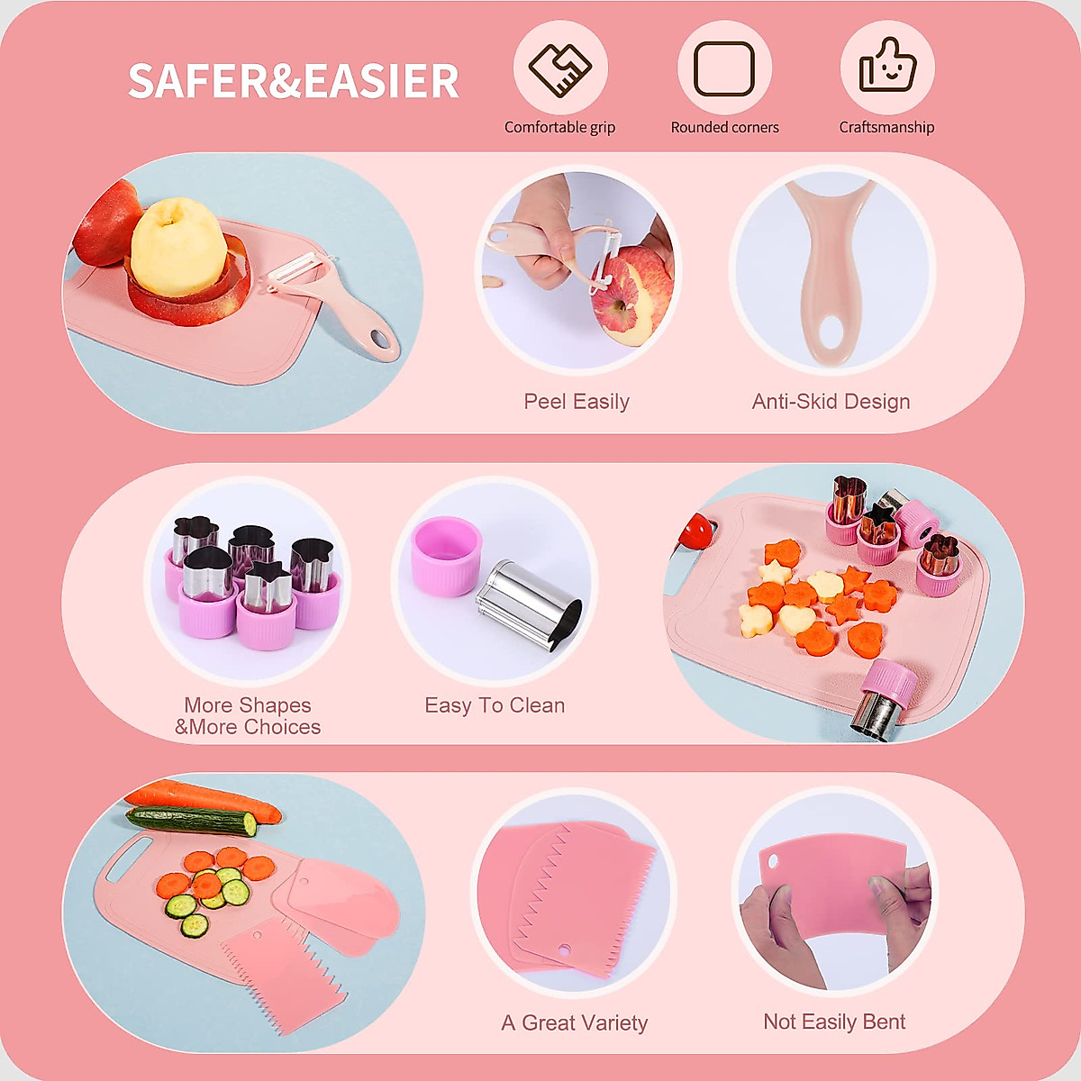 Arme kid safe knife set