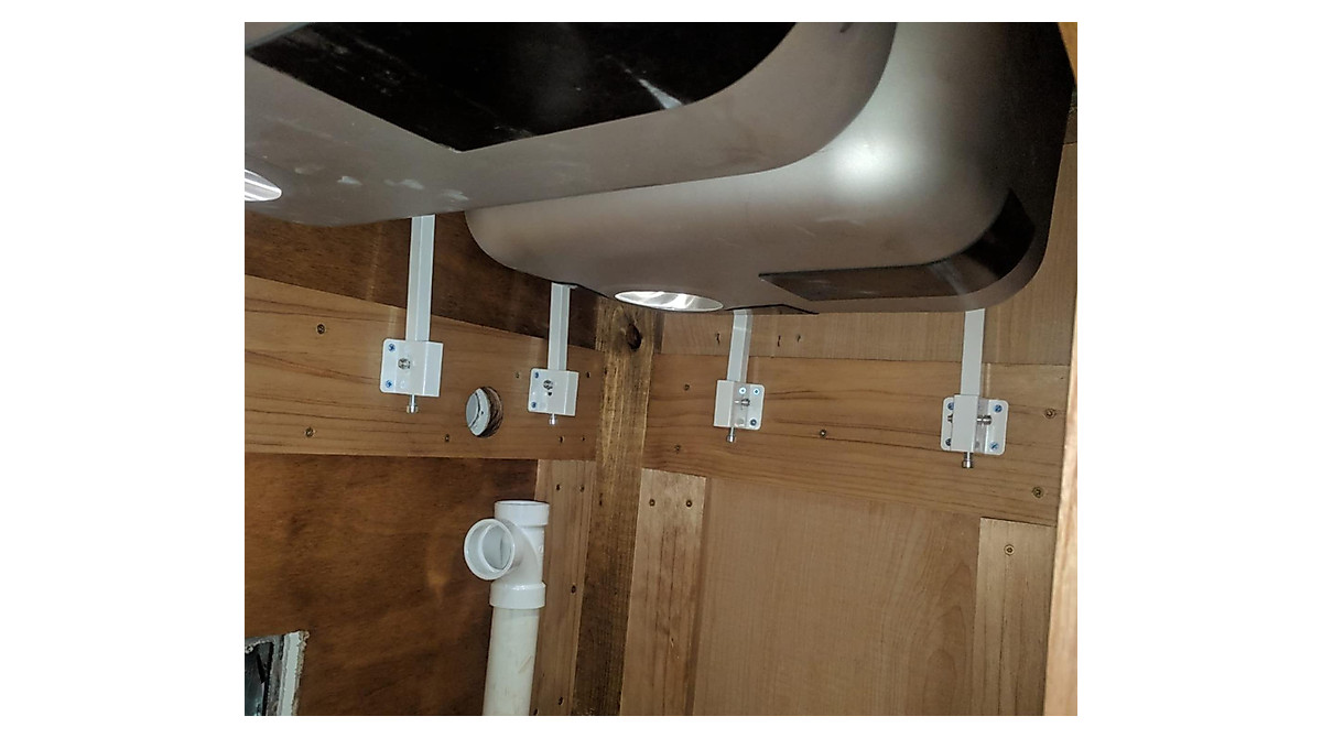 Undermount Sink Support Kit for Easy Installation