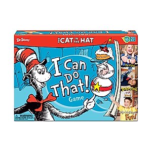 Wonder Forge Cat in The Hat I Can Do That! Kids Activity Game