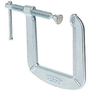 BESSEY CM34DR Drop Forged, C-Clamp, 3-Inch x 4-1/2-Inch, Deep Reach C Clamp