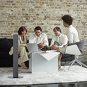 Tower Power Strip with 4 Outlets 3 USB A 1USB C Ports, 6.56ft Long Extension Cord Outlets Charging Tower, Power Strip with USB Ports Have Overload Protection Fire Proof for Libraries, cafes.