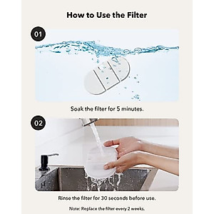 PETLIBRO Cat Water Fountain, 71fl oz/2.1L Ultra Quiet Pet Water Fountain for Cats Inside, BPA-Free, Two Flow Modes,Visible Water Level Cat Fountain Water Bowl, Dog Water Dispenser with 4 Large Filters