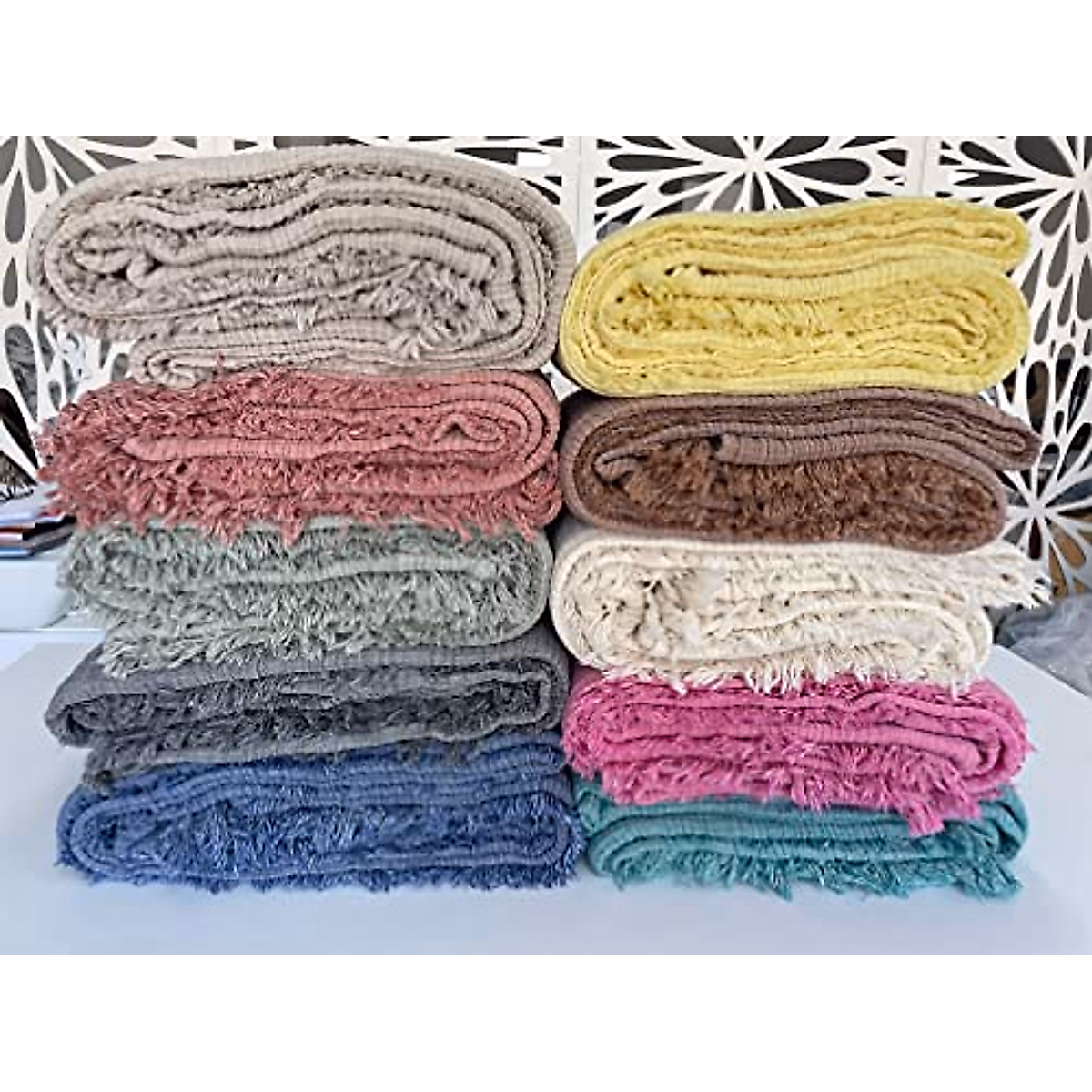 Muslin Blanket 100% Cotton, 4 Layers Bedspread, Soft Turkish Cotton Muslin Bed Cover, Reversible Coverlet, Beige (King Size 95x102-230x260cm)