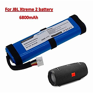 Youejoeq JBL Xtreme 2 Battery Replacement for SUN-INTE-103, 2INR19/66-2 Battery Bluetooth Speaker 6800mAh
