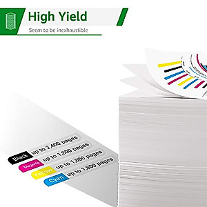 GREENSKY Compatible Toner Cartridge Replacement for Canon 131 131H MF624Cw MF628Cw LBP7110Cw MF8280Cw MF8080Cw Printer (Black, Cyan, Yellow, Magenta, 5-Pack)