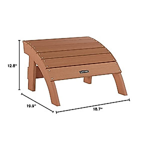 Lifetime 60245 Adirondack Ottoman, Brown