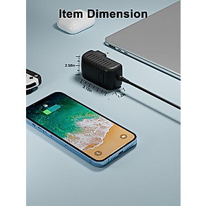 XWNV 15V 2A AC DC Power Charger Compatible with Snap On Scanner Ethos Solus Pro & Ultra & Vantage