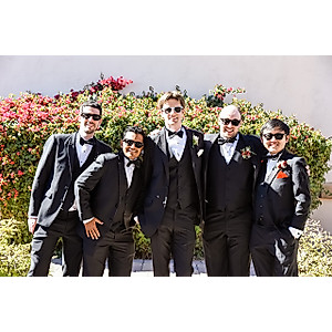6-pack Polarized Bachelor Party/Wedding Sunglasses Gifts Props Supplies Groom Groomsman Best Man