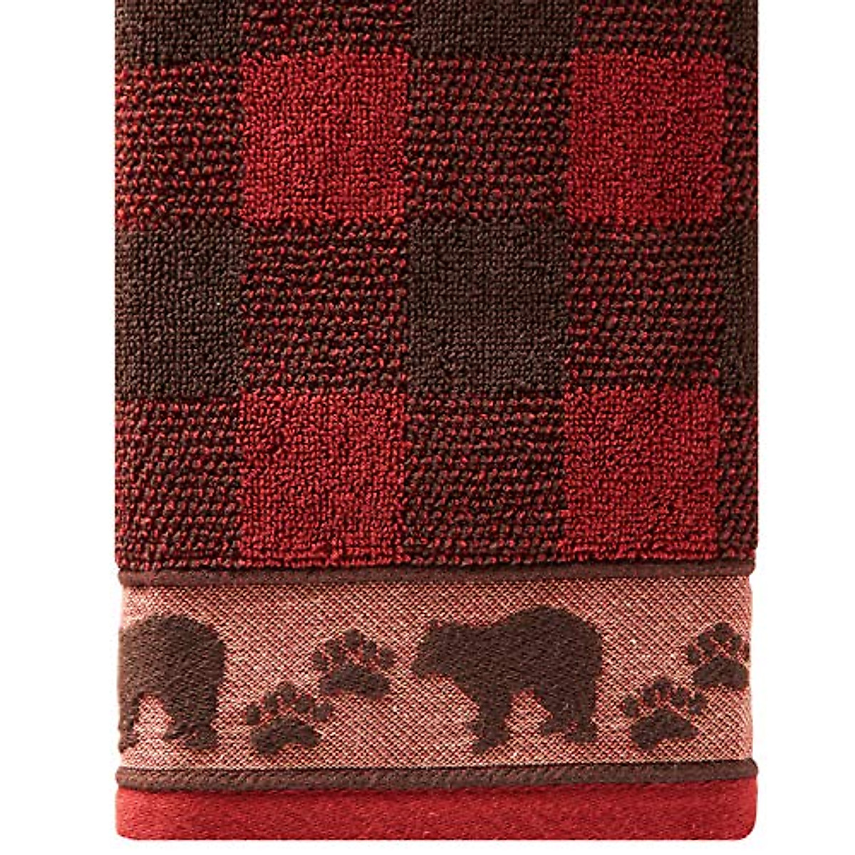SKL Home by Saturday Knight Ltd. Sundance Hand Towel,Cotton Red