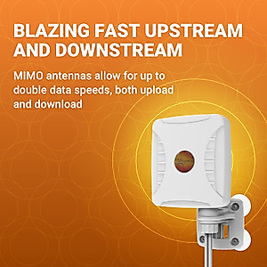 Poynting XPOL-1-5G Hotspot Omnidirectional Antenna | 2X2 MIMO | 617-3800 MHz | 4G/LTE 5G | 3.5dBi | SMA (M)