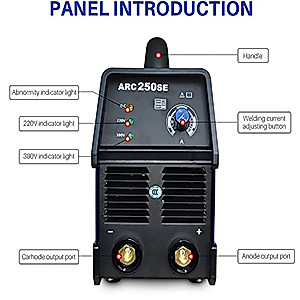 ARC 250SE Portable ARC MMA Welding Machine Welding Inverter Double Single Phase Welder