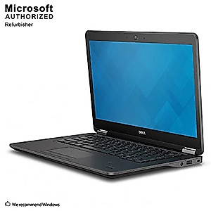 DELL Latitude E7450 14 INCH Laptop, Intel CORE I5-5200U 2.2GHZ, 8G DDR3L, 256G SSD, DP, HDMI, Windows 10 Pro 64 Bit-Language English/Spanish/French(Renewed)