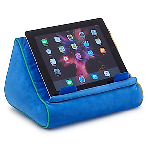 Gifts for Readers & Writers Book Couch iPad Stand | Cushioned Tablet Stand & Book Holder| Reading Pillow for Bed Time | Tablet Lap Rest Cushion | A Fun Gift for Book Lovers